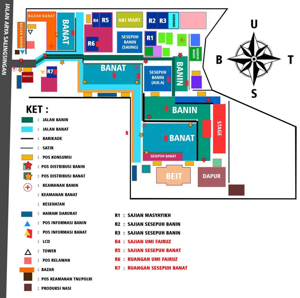 Lokasi Dan Layout - Maulid Akbar